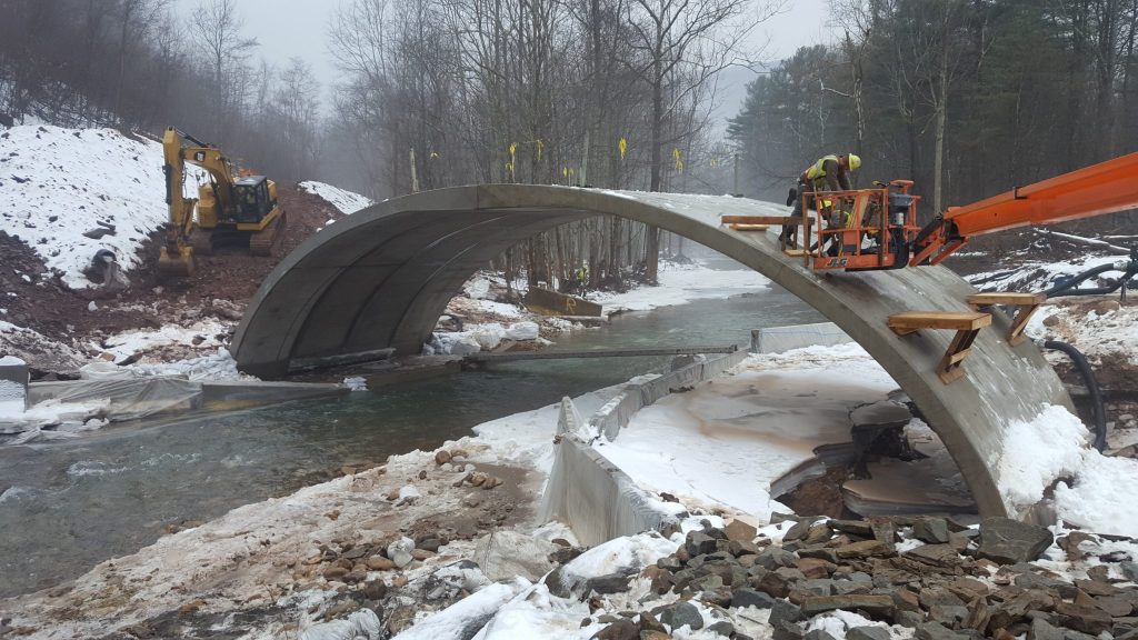 Photo of the day: Preparing for MSE Walls at Upper Bodines Road ...