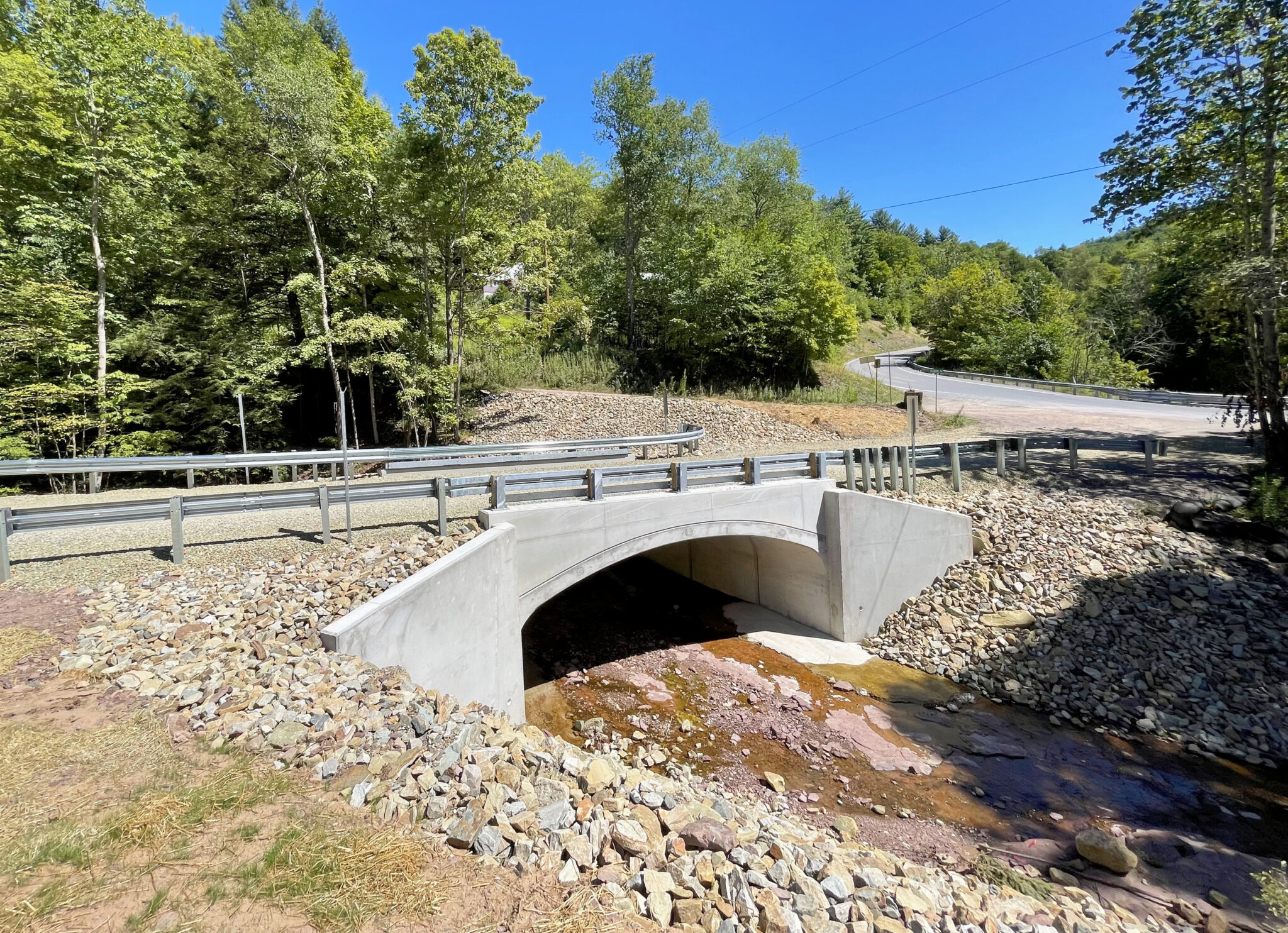 Completed Project: McCarty Ridge Road - Bassett Engineering